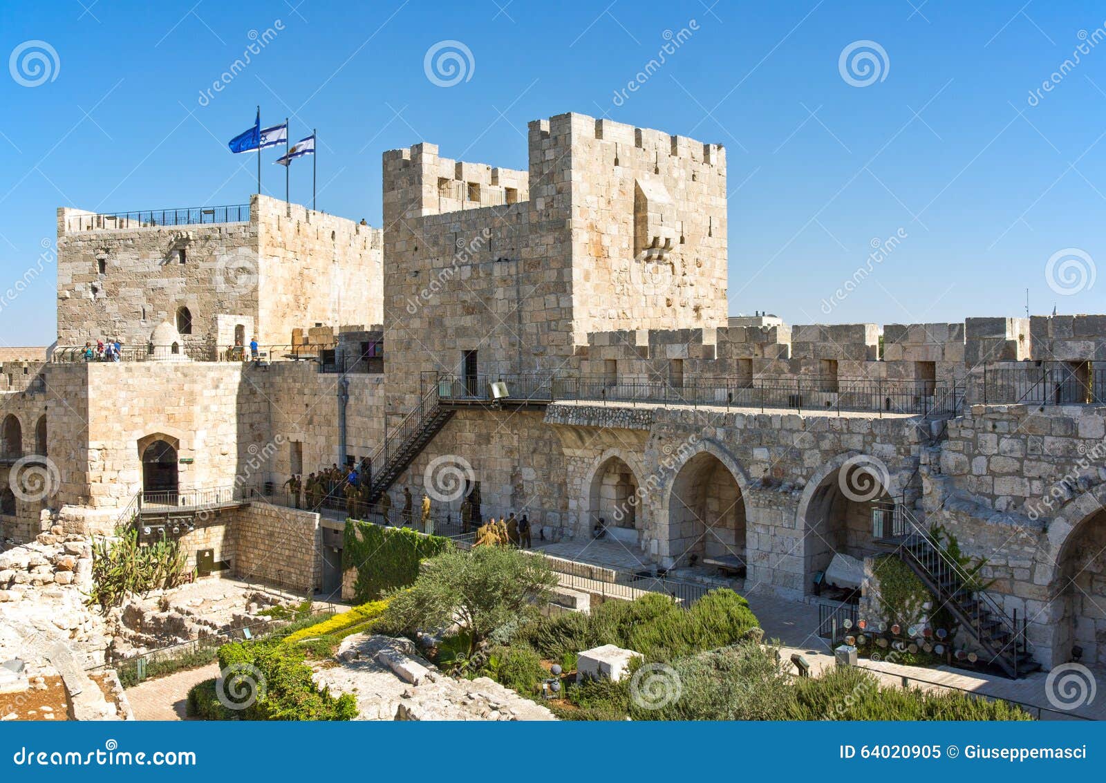 Jerusalem editorial image. Image of citadel, east, middle - 64020905