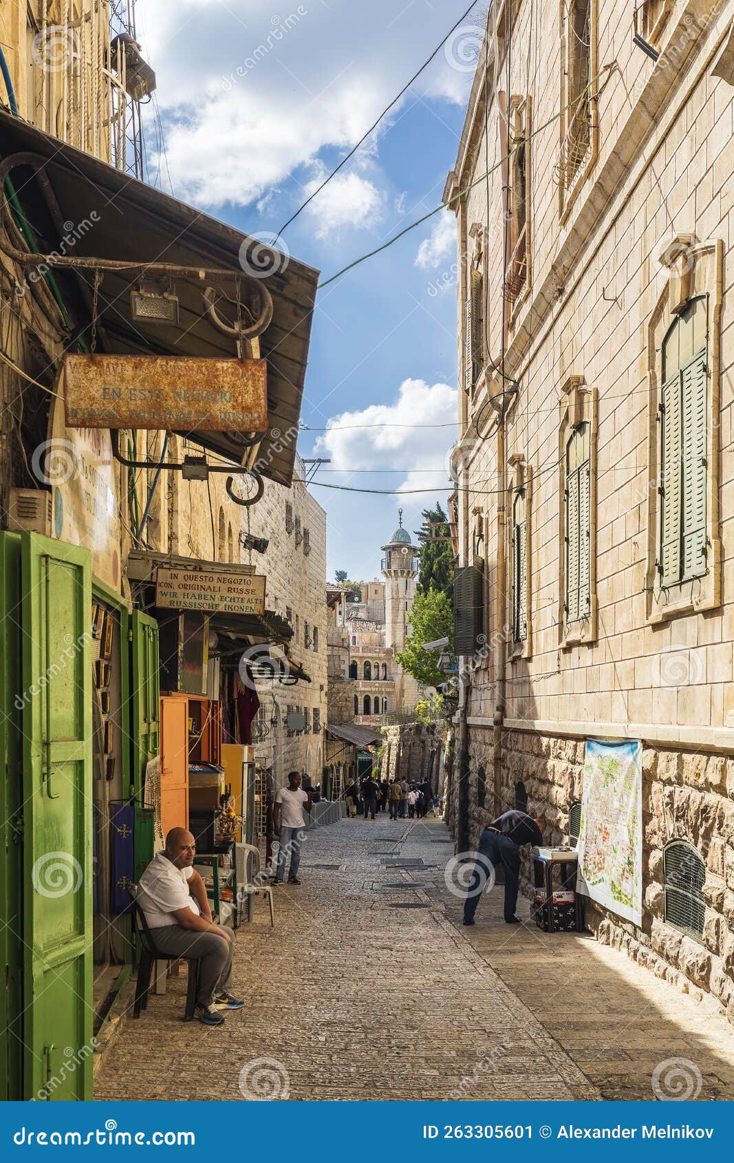 Small Old Streets in Jerusalem Editorial Photo - Image of israel ...