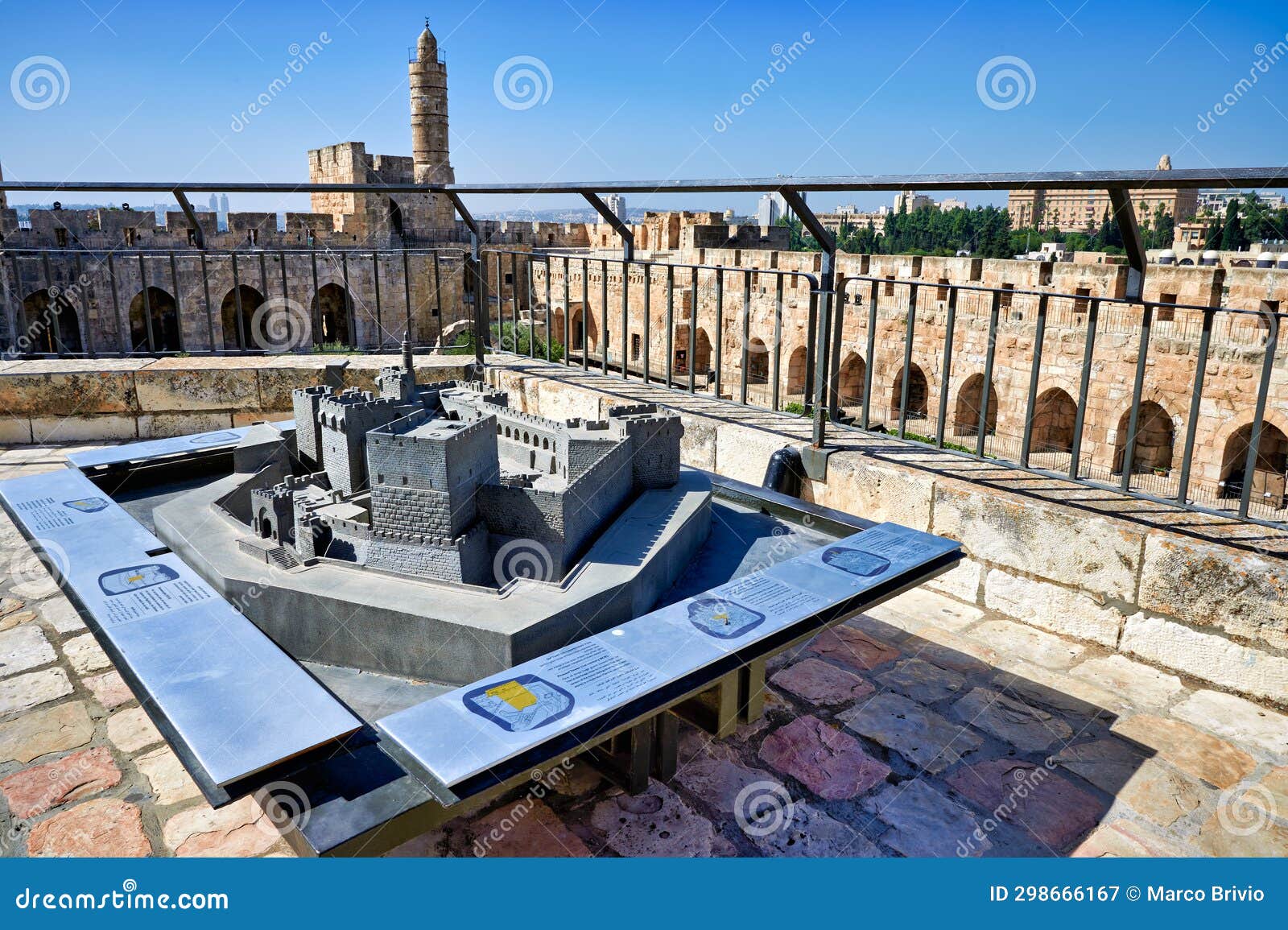 Jerusalem Israel. the Tower of David Citadel Editorial Photography ...