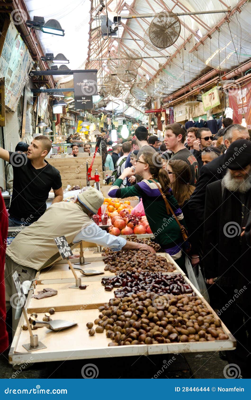 Jerusalem market editorial stock image. Image of fresh - 28446444