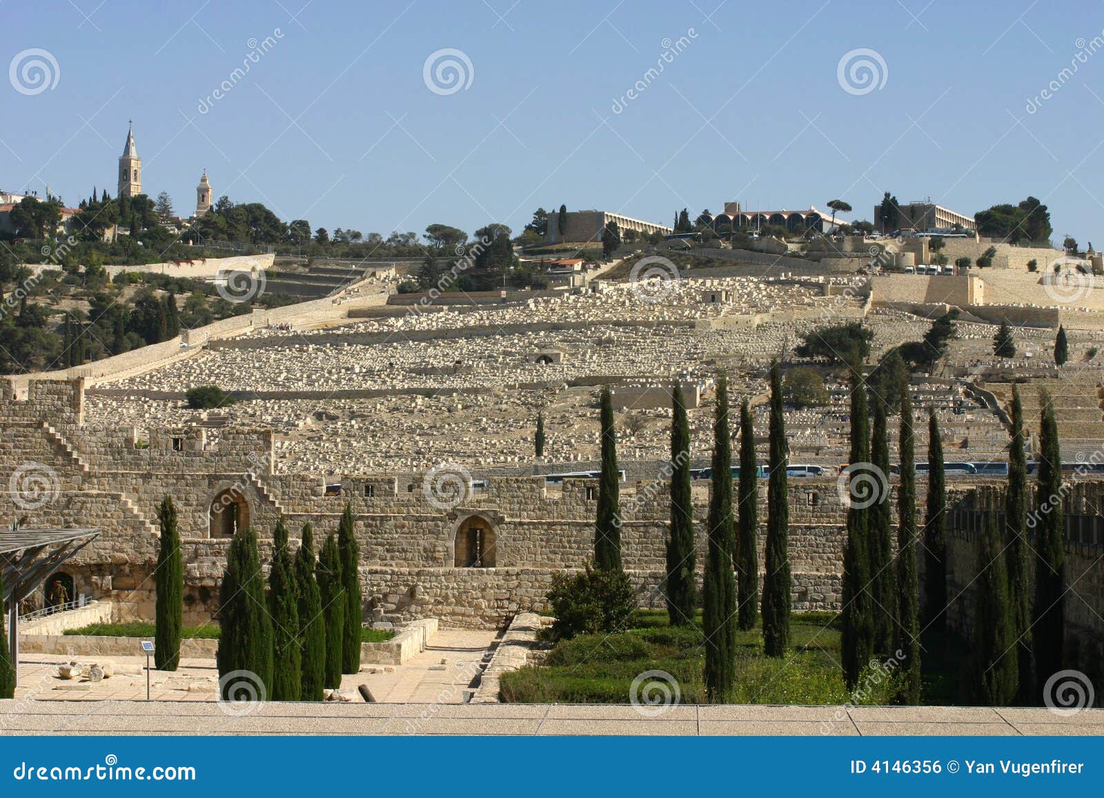 Jerusalem, the Mount of Olives Stock Photo - Image of religious, east ...