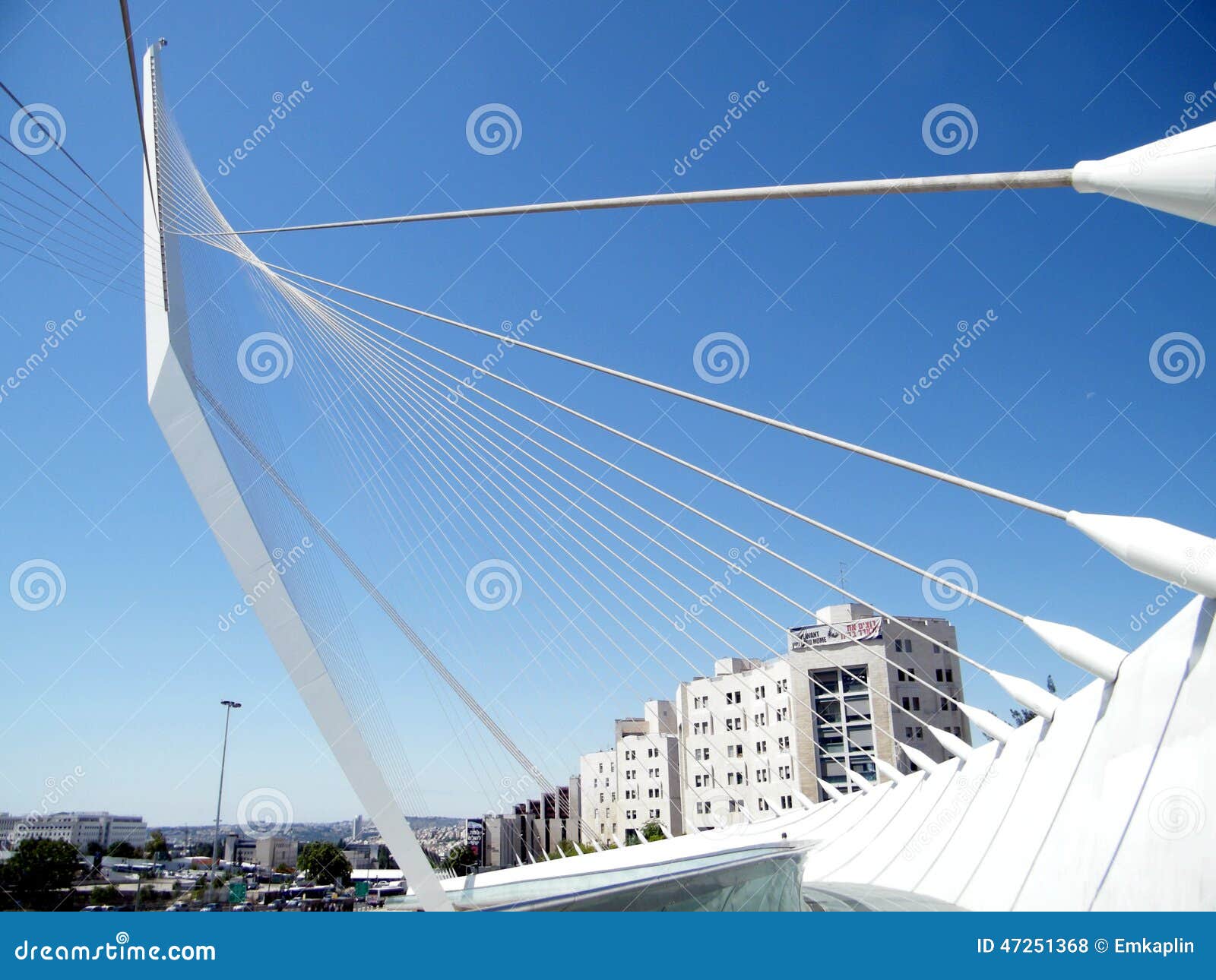 Jerusalem New Chords Bridge 2010 Editorial Stock Photo - Image of built ...