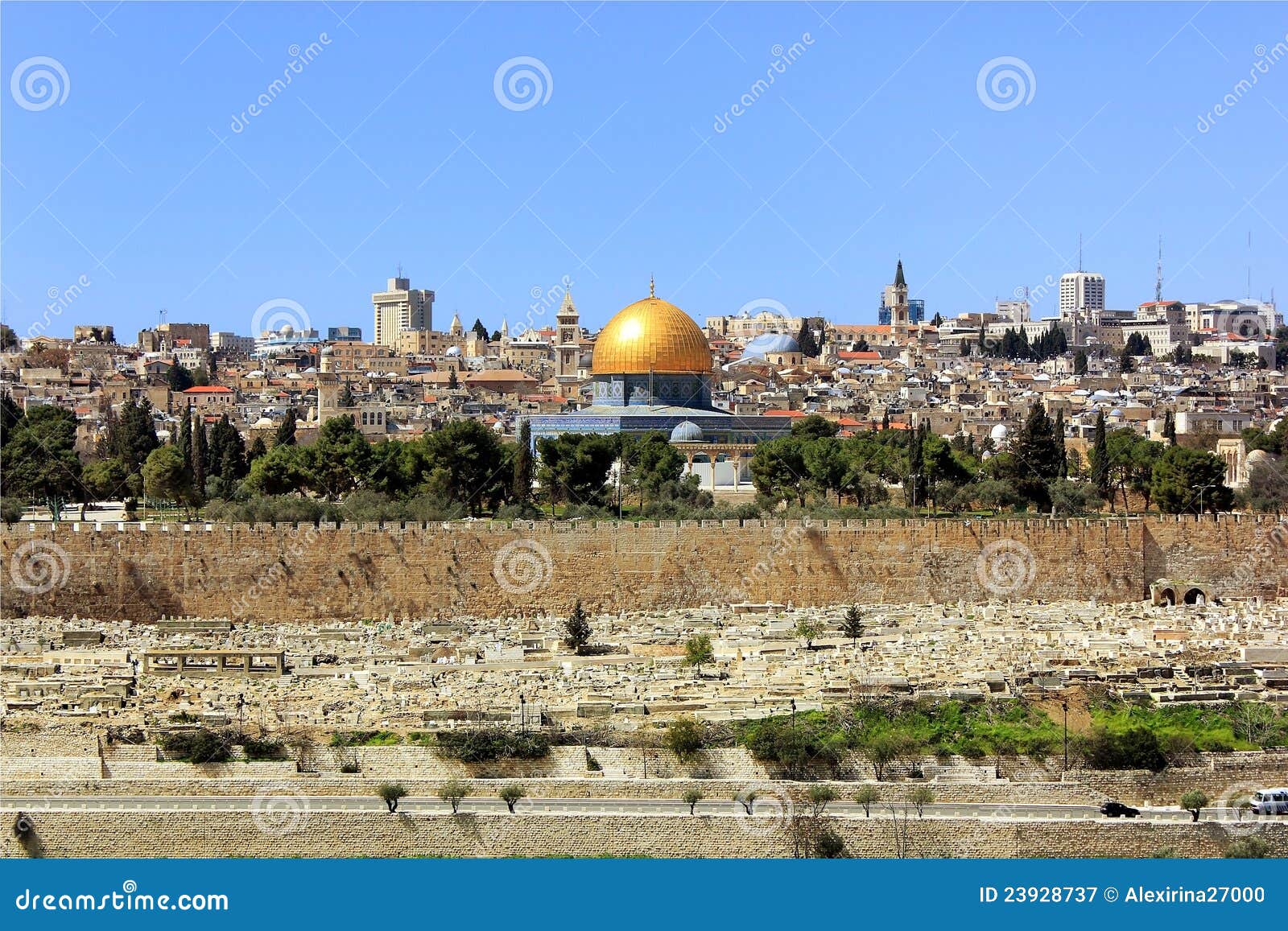 Jerusalem, Old City stock image. Image of historic, brick - 23928737