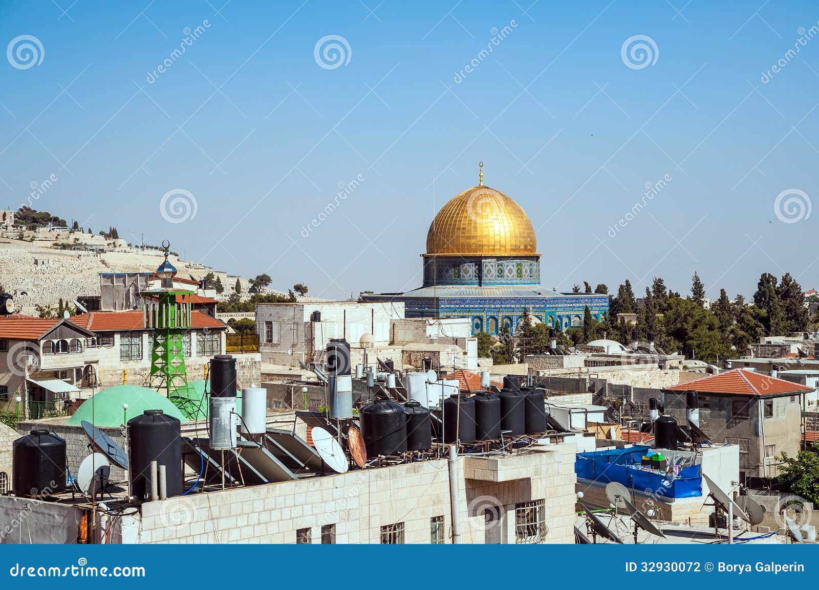 Jerusalem Old City stock photo. Image of middle, concepts - 32930072