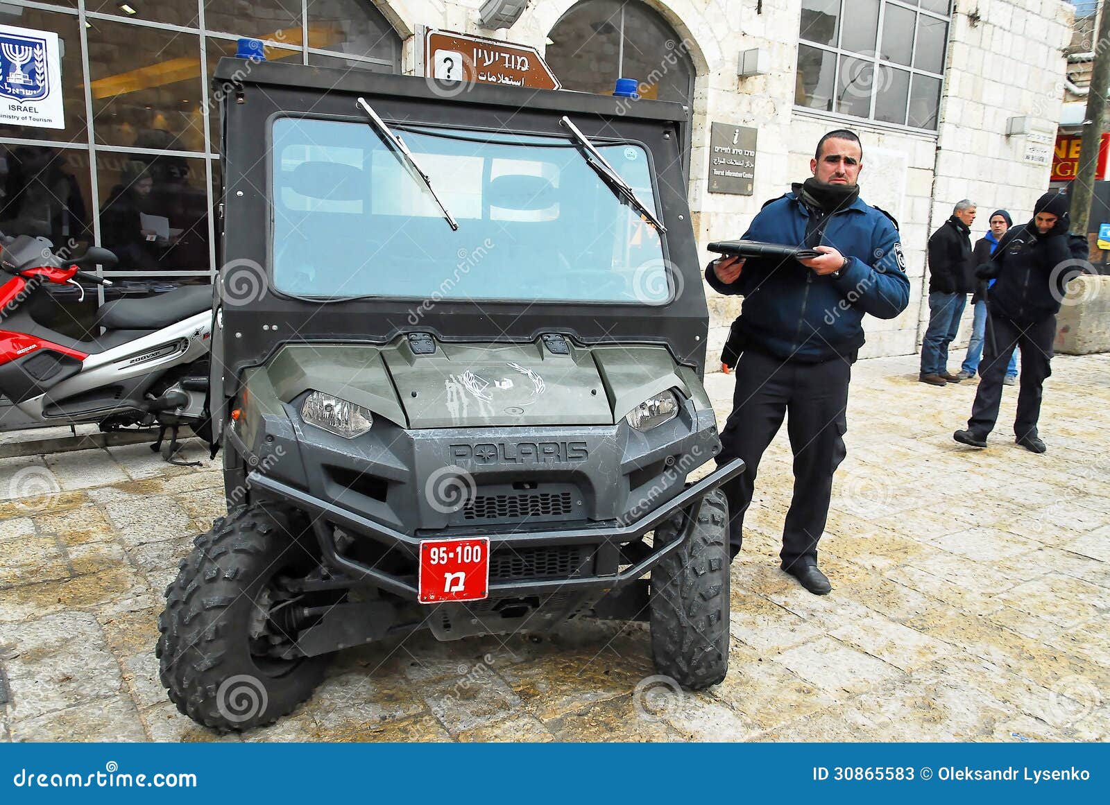 Jerusalem police editorial stock photo. Image of culture - 30865583