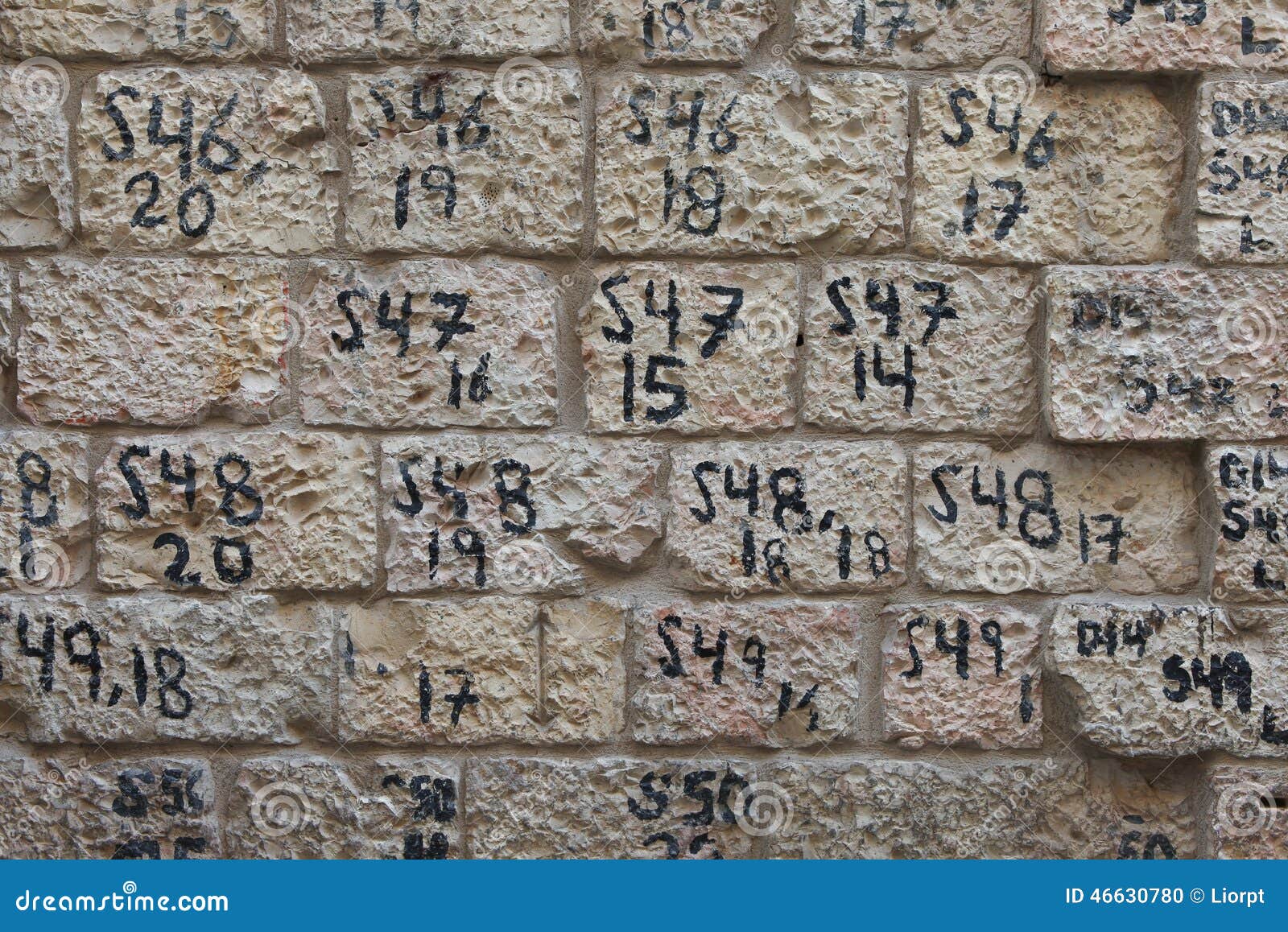 Jerusalem Stones editorial image. Image of western, bricks - 46630780