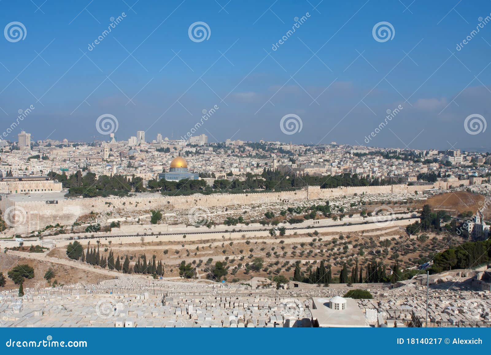 Jerusalem view stock image. Image of jewish, architecture - 18140217