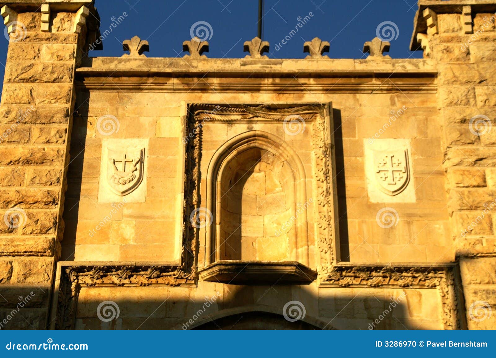 Jerusalem Wall Gate Stock Photo - Image: 3286970