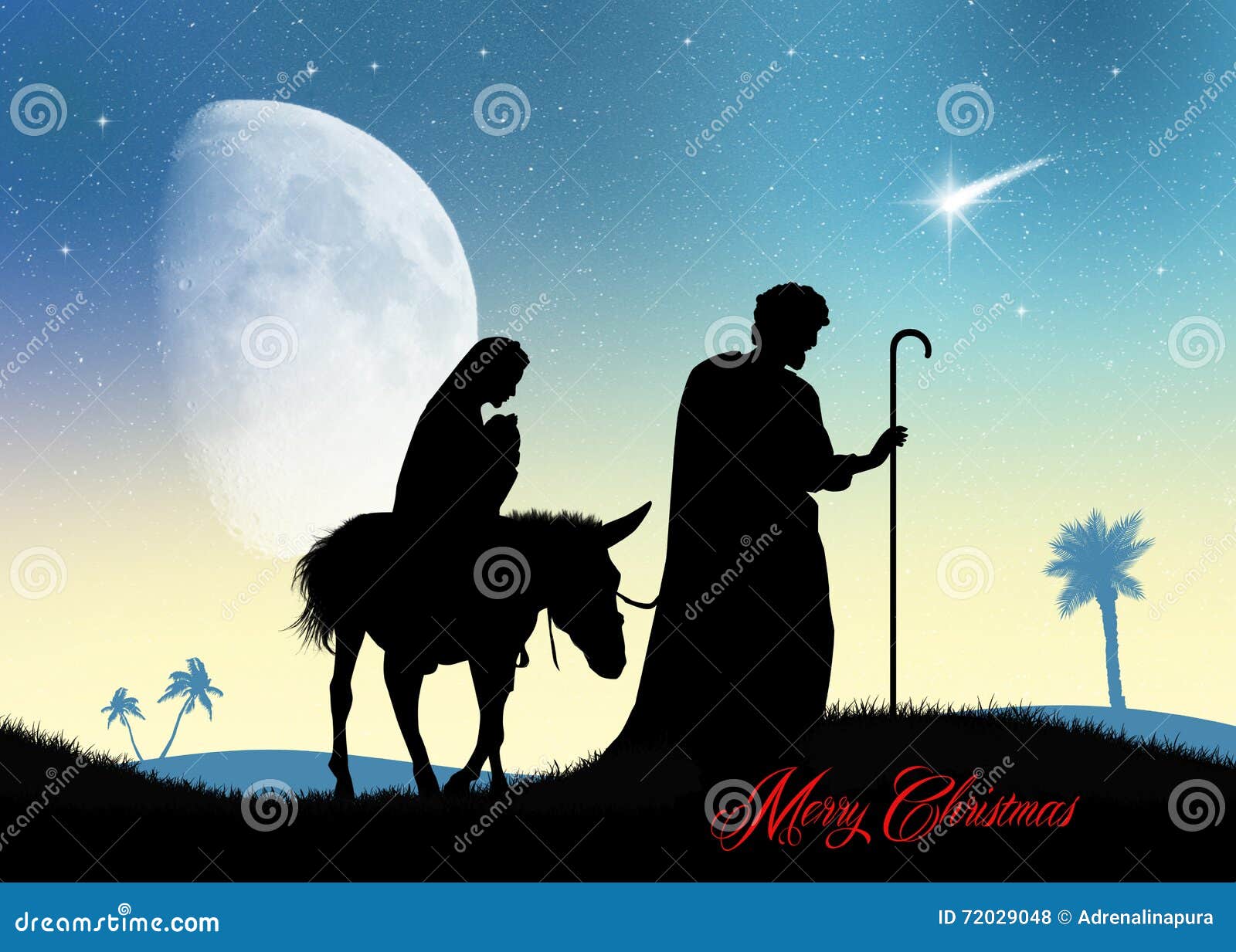 Jesús, Maria y José stock de ilustración. Ilustración de josé - 72029048