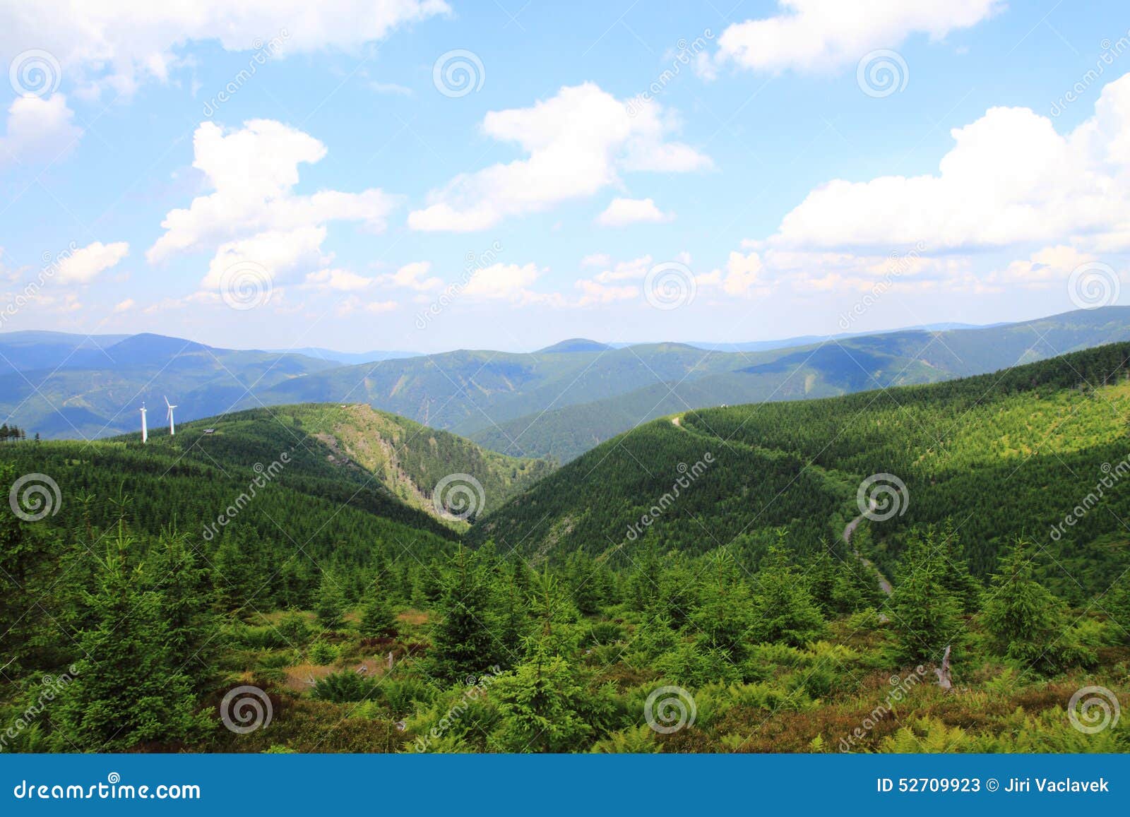 Jeseniky Mountains (czech Republic) Stock Image - Image of travel ...