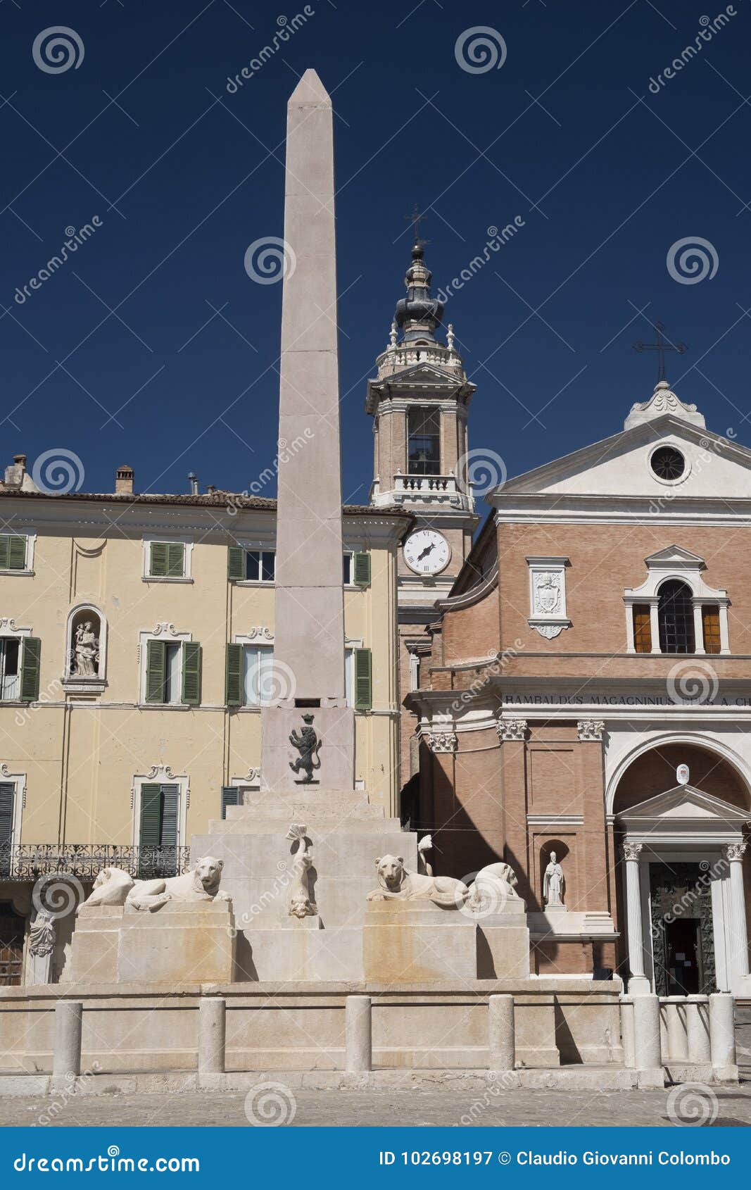 Jesi Ancona, Italia immagine stock. Immagine di fotographia - 102698197
