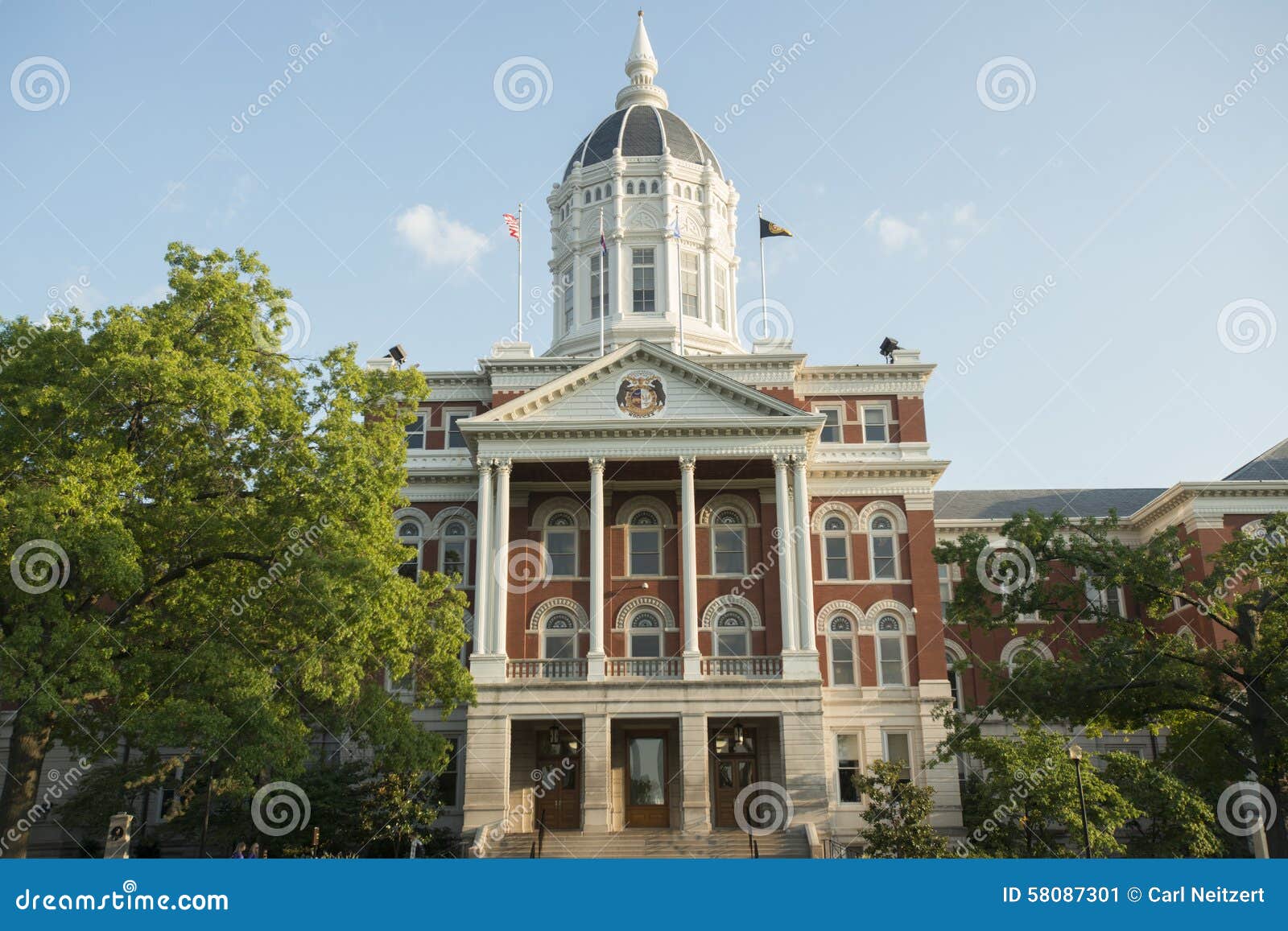 Jesse Hall Stock Photo - Image: 58087301