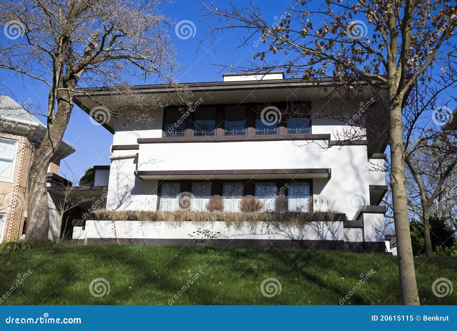 Jesse R. Zeigler House editorial image. Image of wright - 20615115