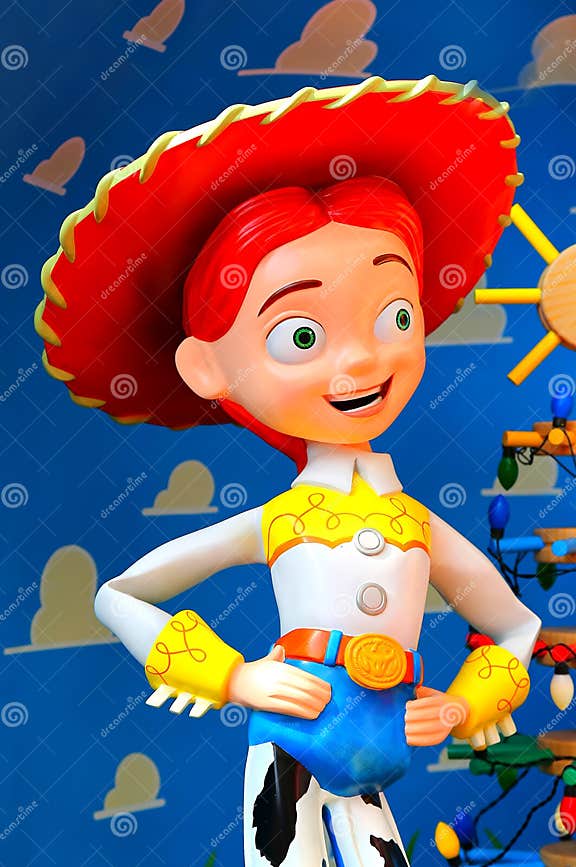 Jessie Pixar De Cow Girl Dhistoire De Jouet De Disney Photo Stock