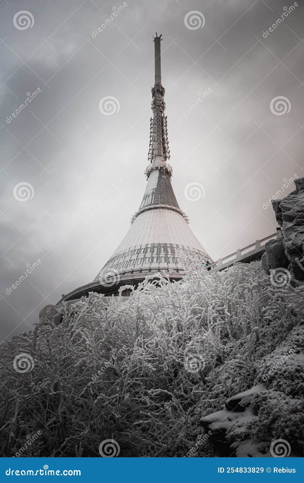 Jested mountain stock image. Image of digital, landscape - 254833829