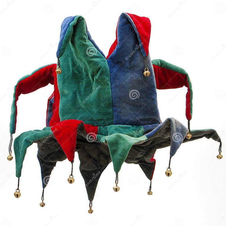 Jester cap stock photo. Image of bells, holiday, entertainment - 80895278