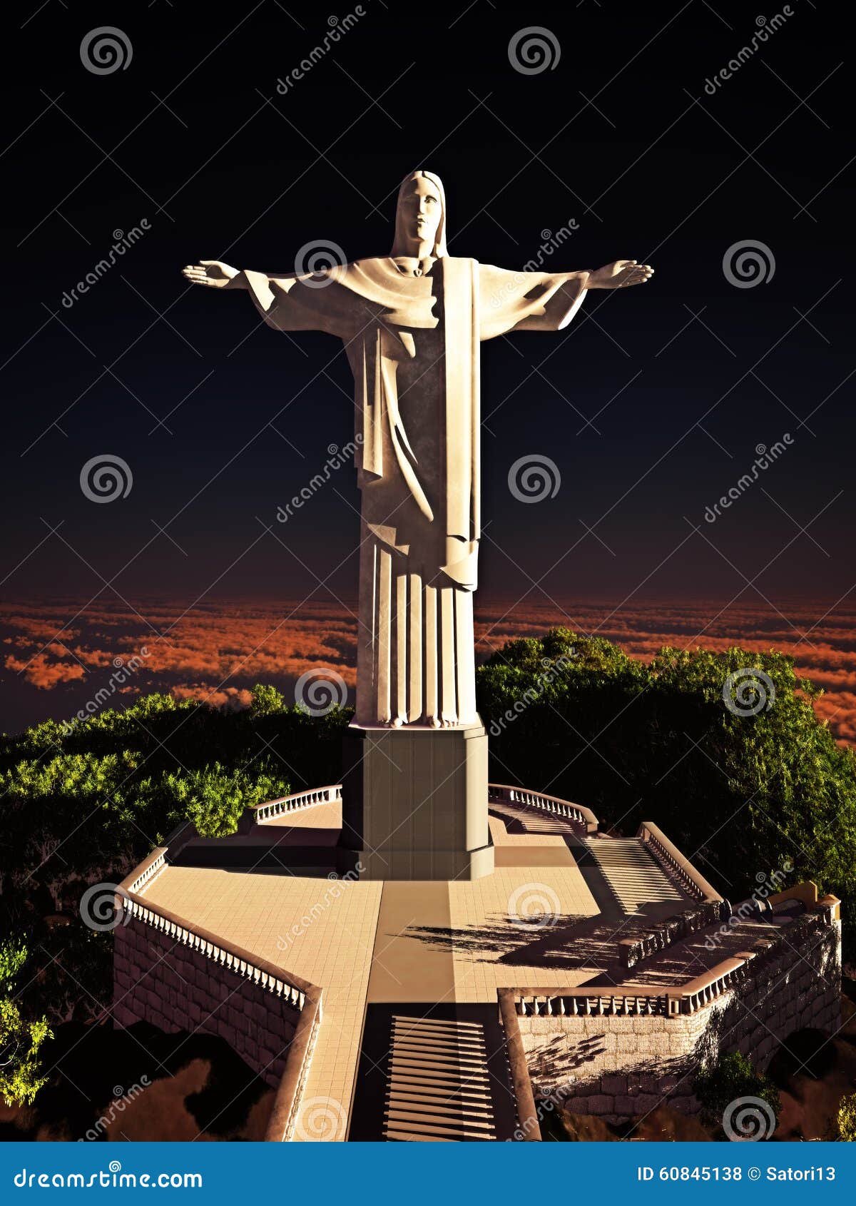 Jesucristo el redentor foto de archivo editorial. Imagen de escultura ...