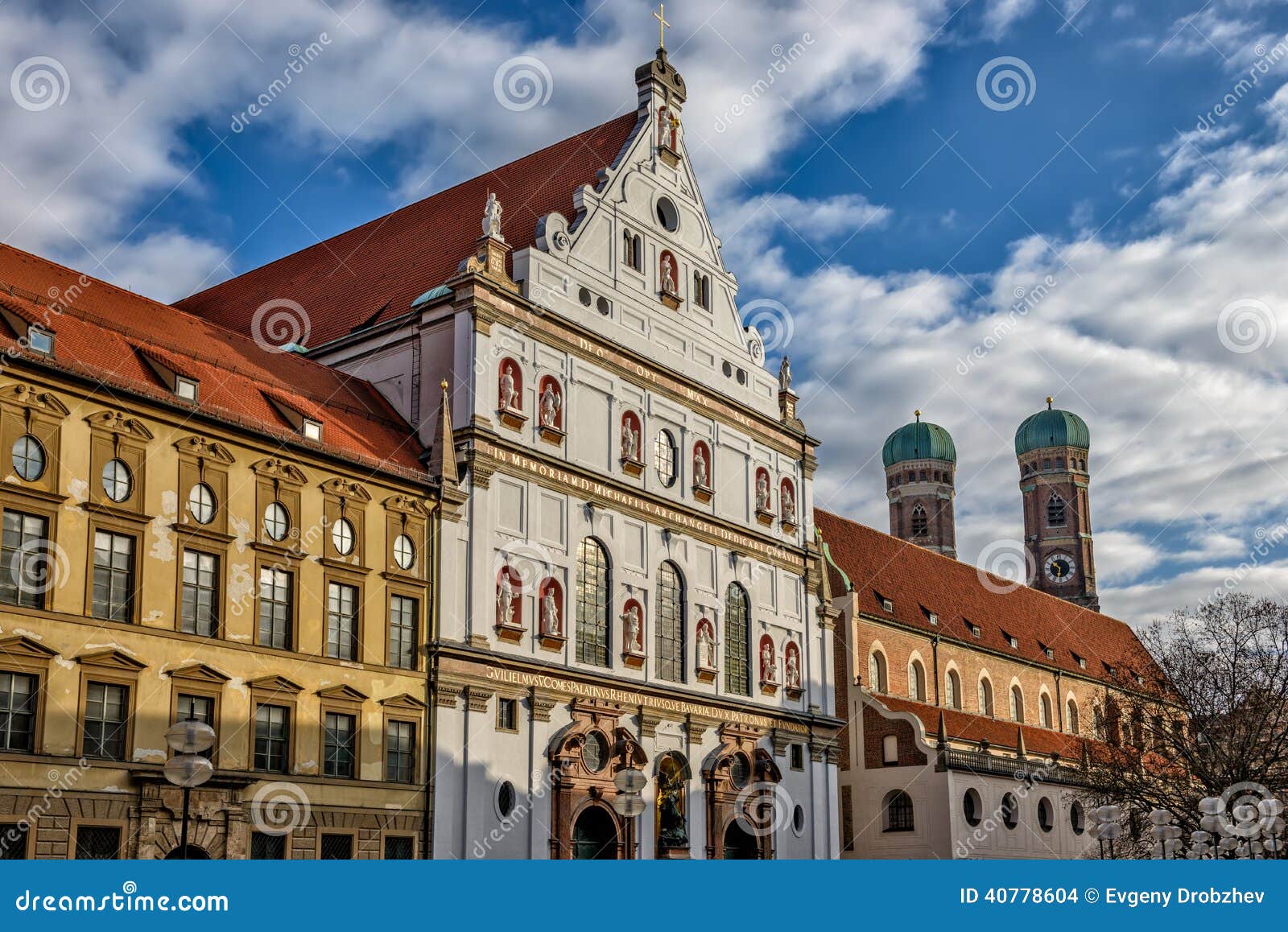 Jesuit church in Munich stock photo. Image of european - 40778604