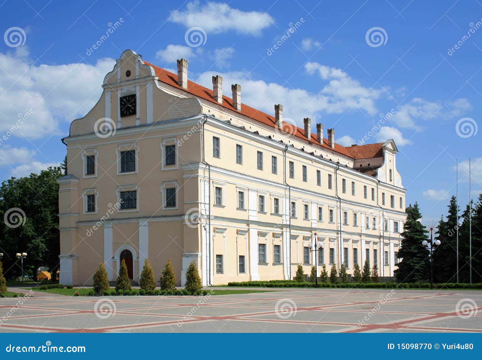 Jesuit collegium building stock photo. Image of architecture - 15098770