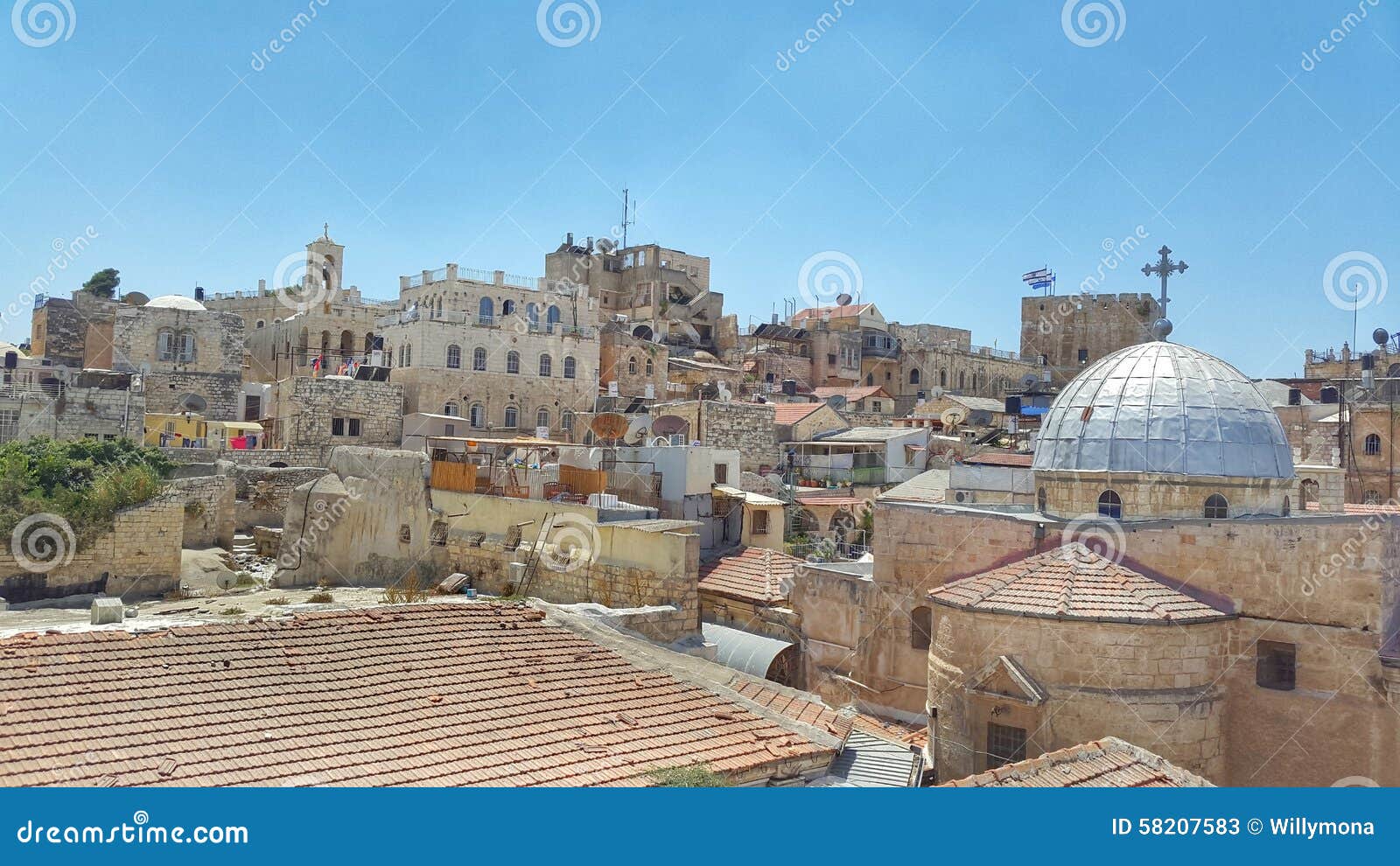 Jesuralem stock image. Image of israel, jesuralem, church - 58207583