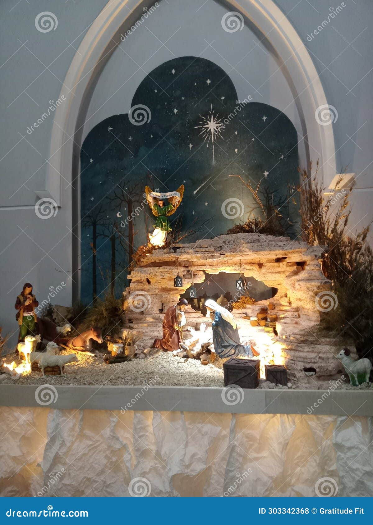 Jesus Birth Place stock photo. Image of decoration, place - 303342368