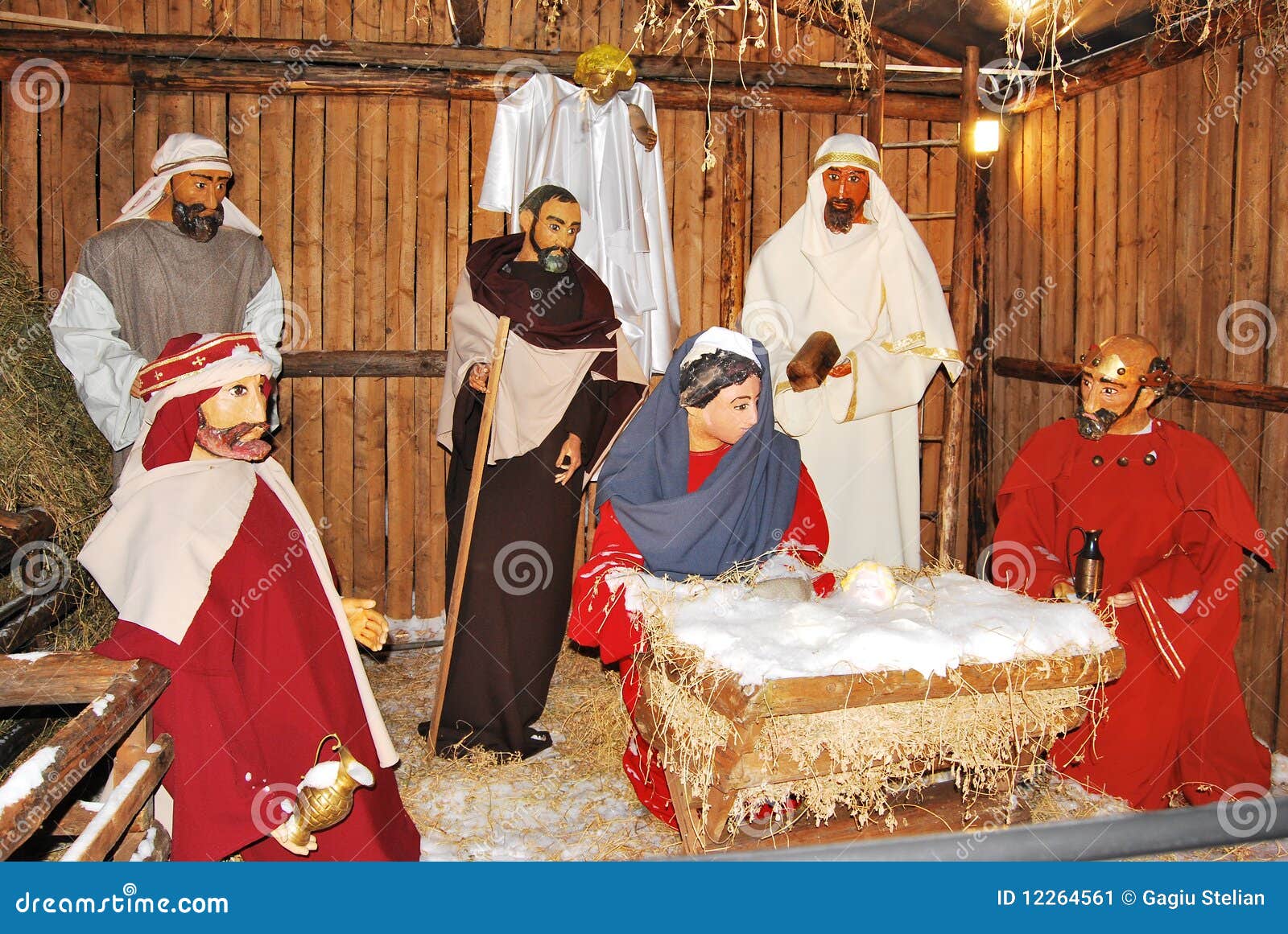 Jesus is born stock image. Image of holiday, shepherds - 12264561