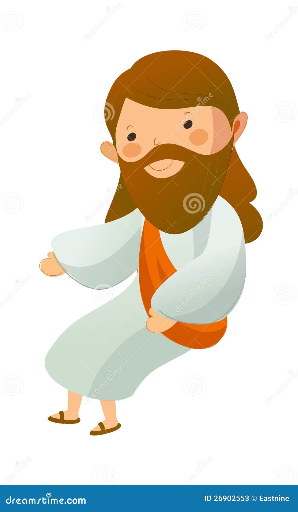 Jesus Christ stock vector. Illustration of faith, digital - 26902553
