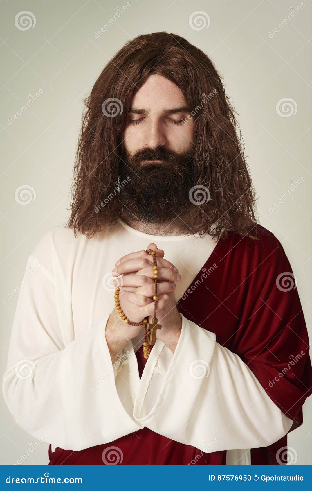 Jesus Christ foto de archivo. Imagen de rosario, muestra - 87576950