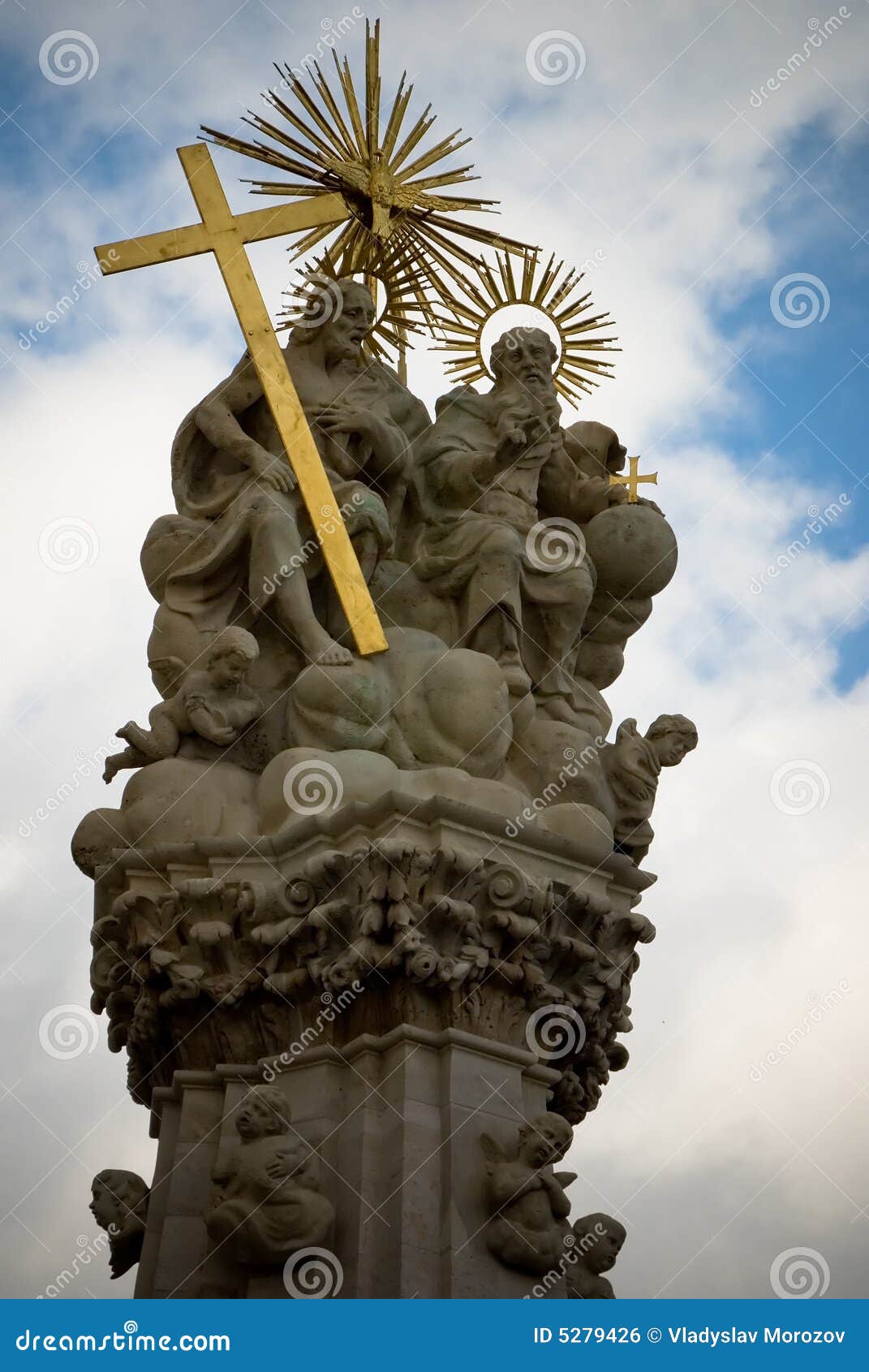 Jesus Christ and Father God Sitting and Talking Stock Photo - Image of ...