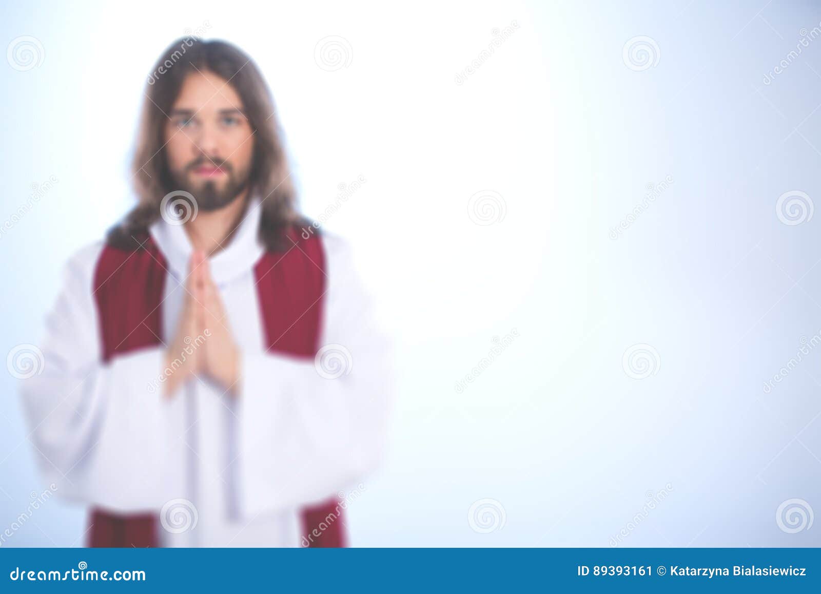 Jesus Christ iluminado imagen de archivo. Imagen de crea - 89393161