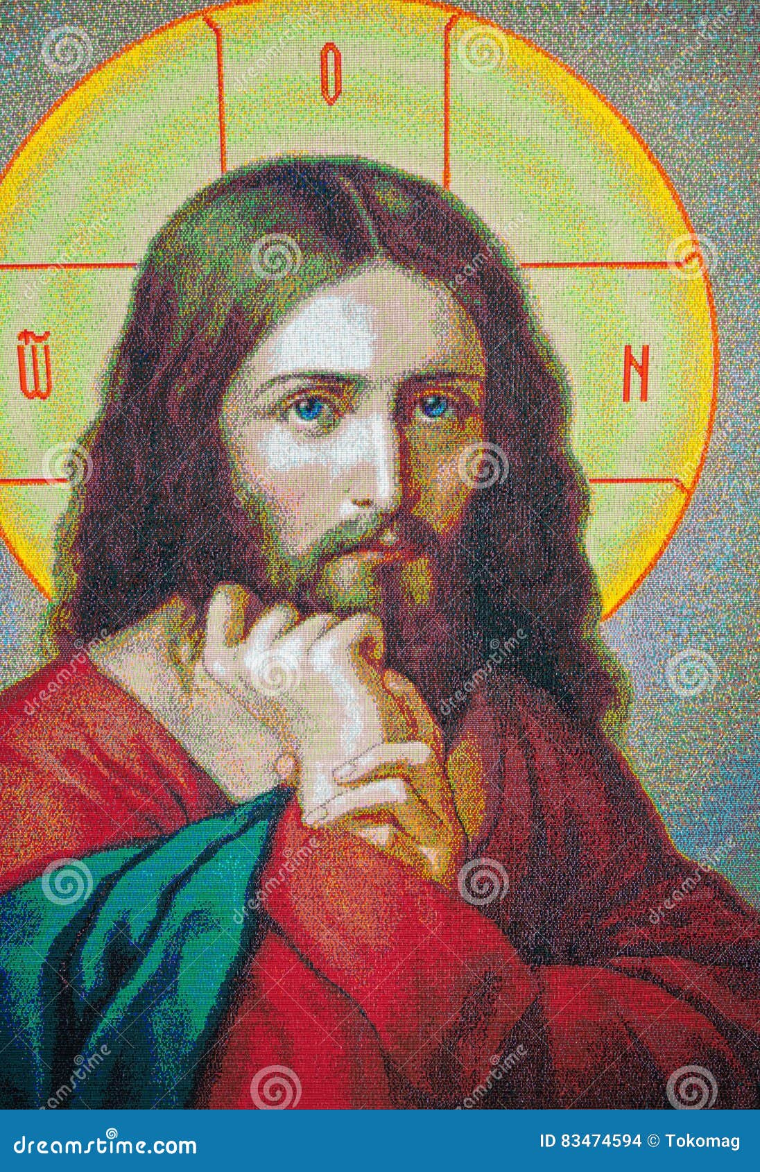 Jesus Christ stock illustration. Illustration of jesus - 83474594