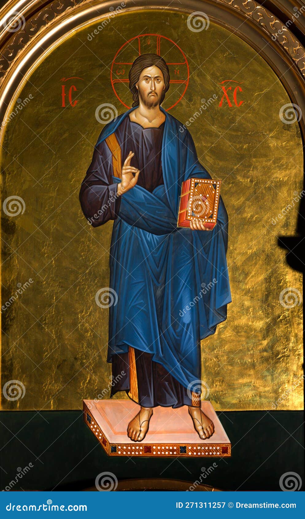 Jesus In Glory And The Apostles Stock Photography | CartoonDealer.com ...