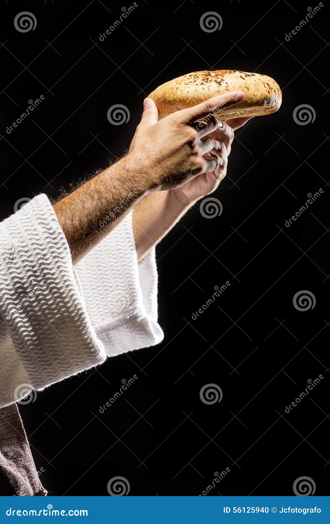 Jesus christ praying stock photo. Image of religion, grace - 56125940