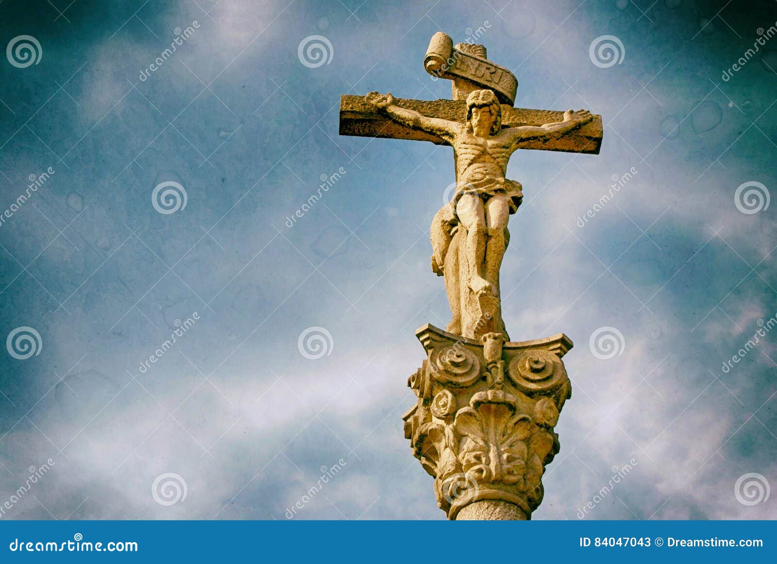 Jesus Christ stock image. Image of christ, crucifixion - 84047043