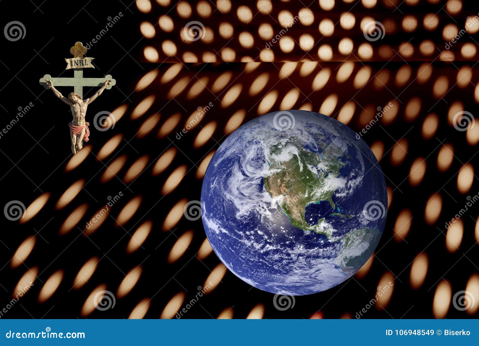 Jesus Christ-Retter Von Christen Stock Abbildung - Illustration von ...