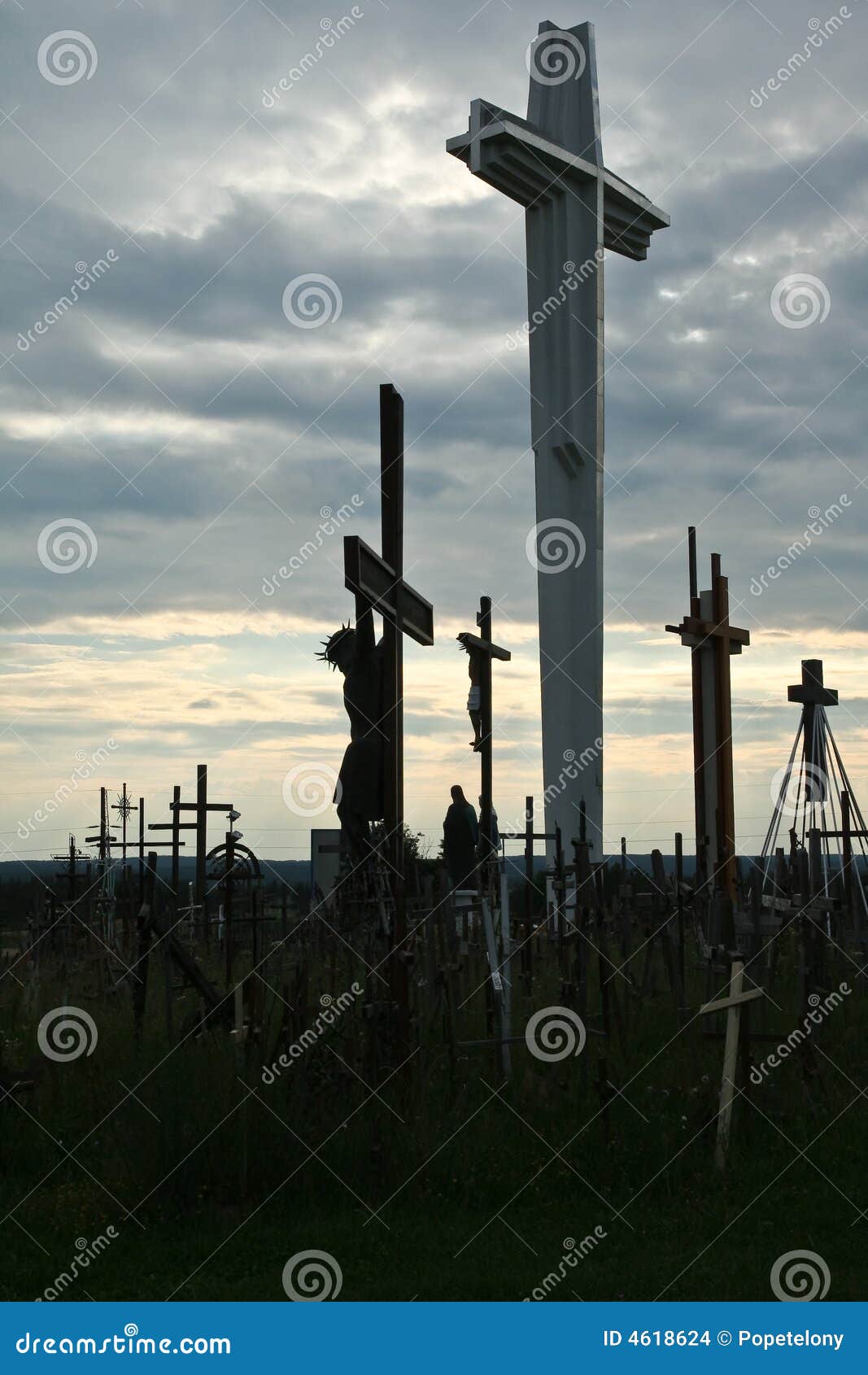 Jesus Christ on the rood stock photo. Image of wood, crucifiction - 4618624