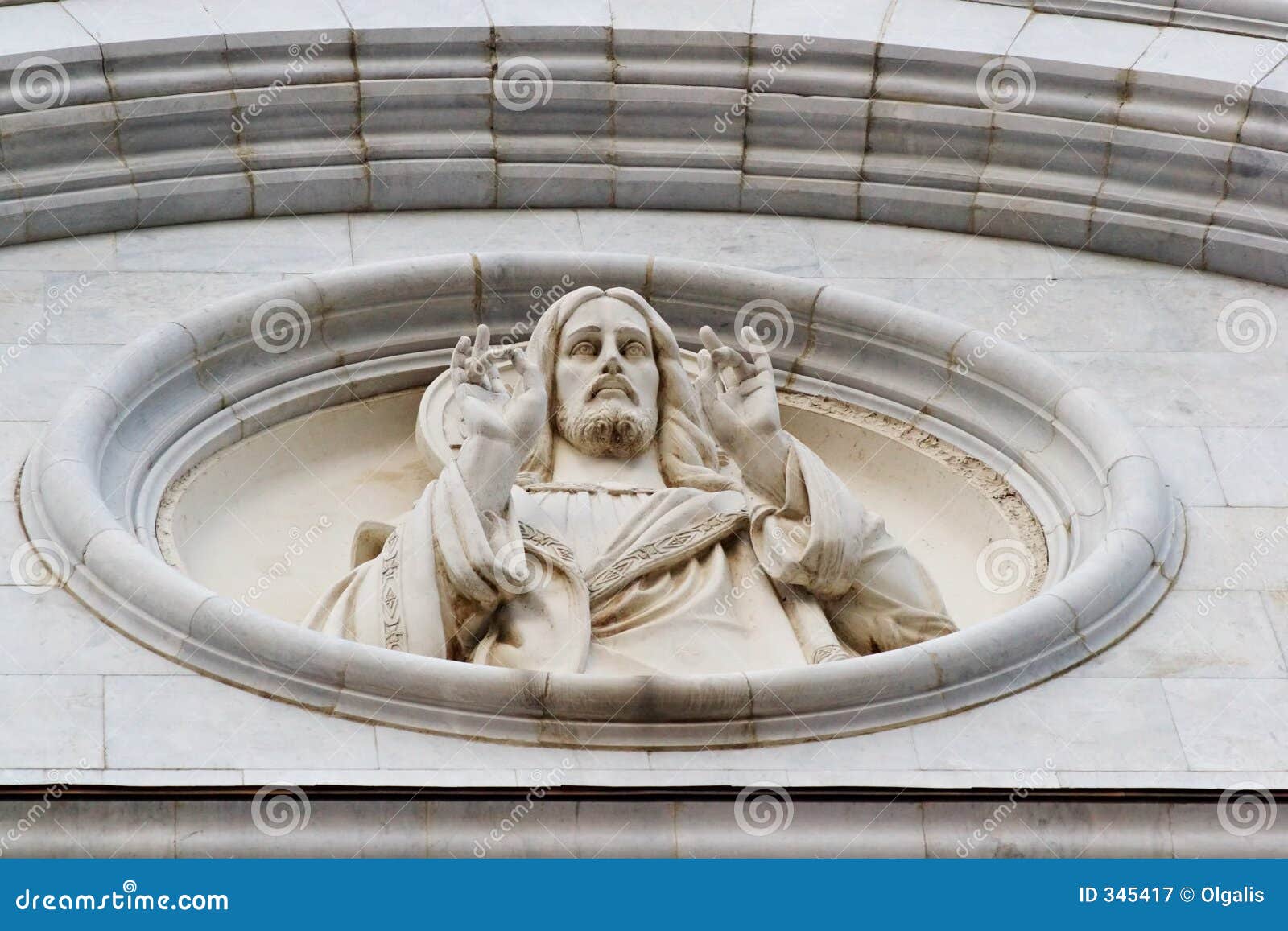 Jesus Christ s bas-relief stock image. Image of christmas - 345417