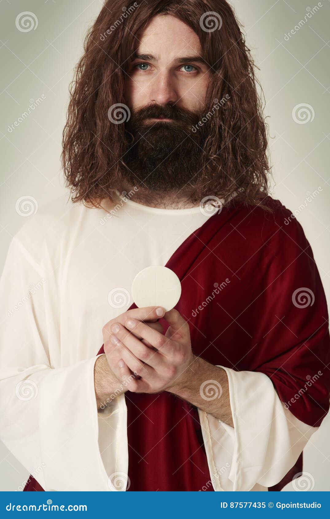 Jesus Christ stock image. Image of gratitude, blessing - 87577435