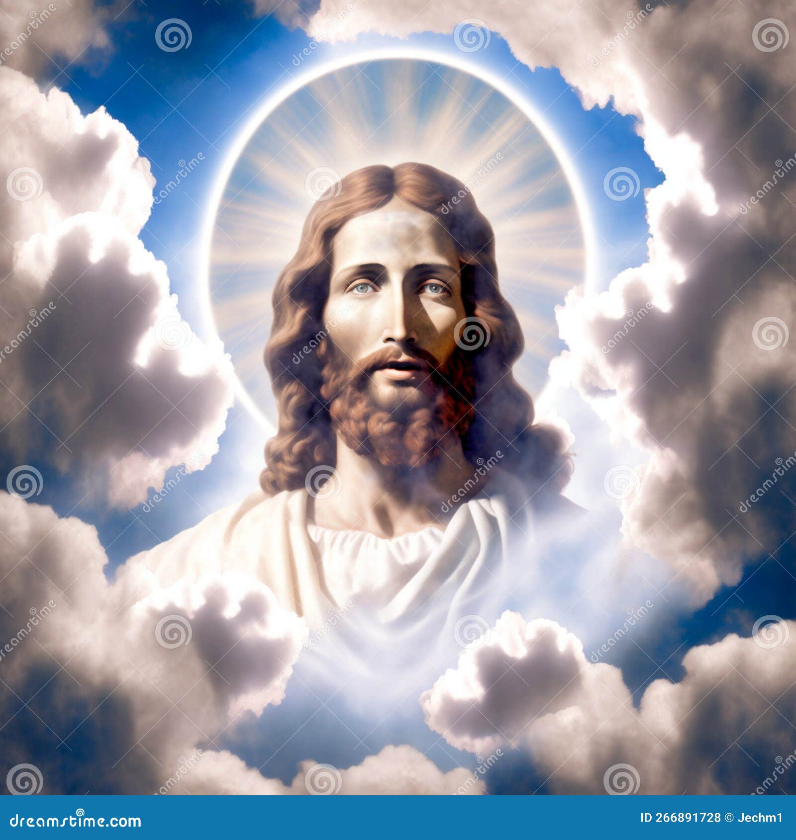 Jesus Christ In The Sky