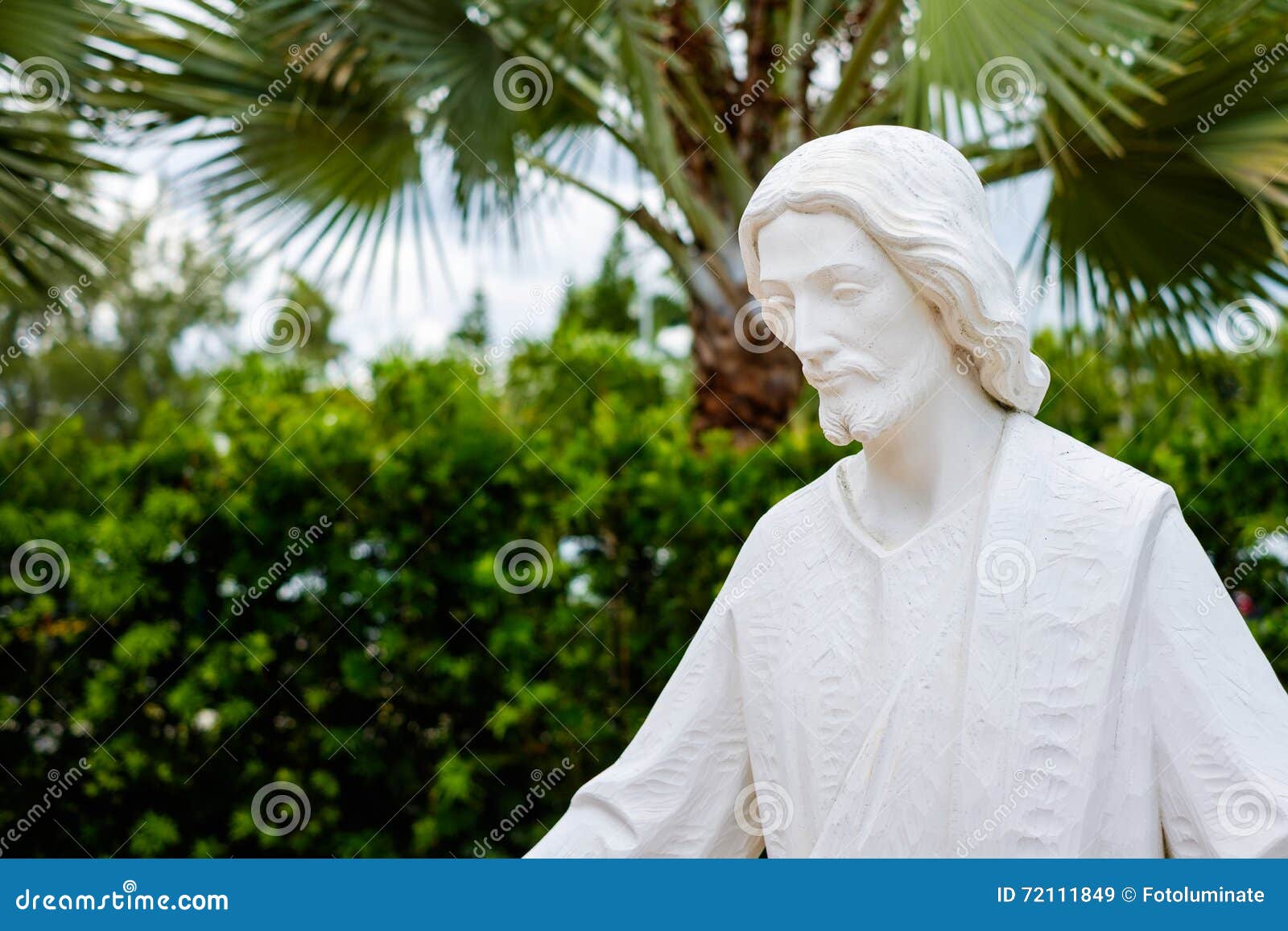 Jesus Christ statue stock image. Image of christian, symbol - 72111849