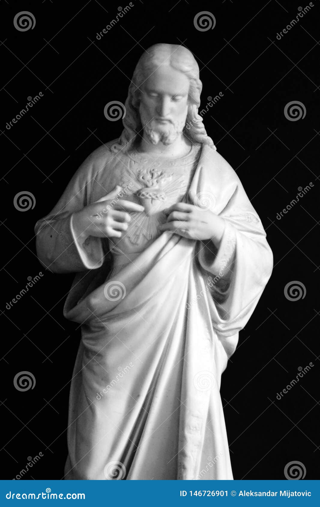 Jesus Christ statue stock image. Image of prophet, church - 146726901