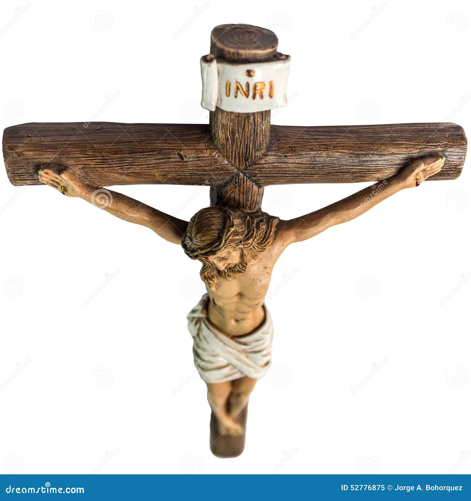 Jesus-Christus Op Het Kruis Stock Afbeelding - Image of verrijzenis ...