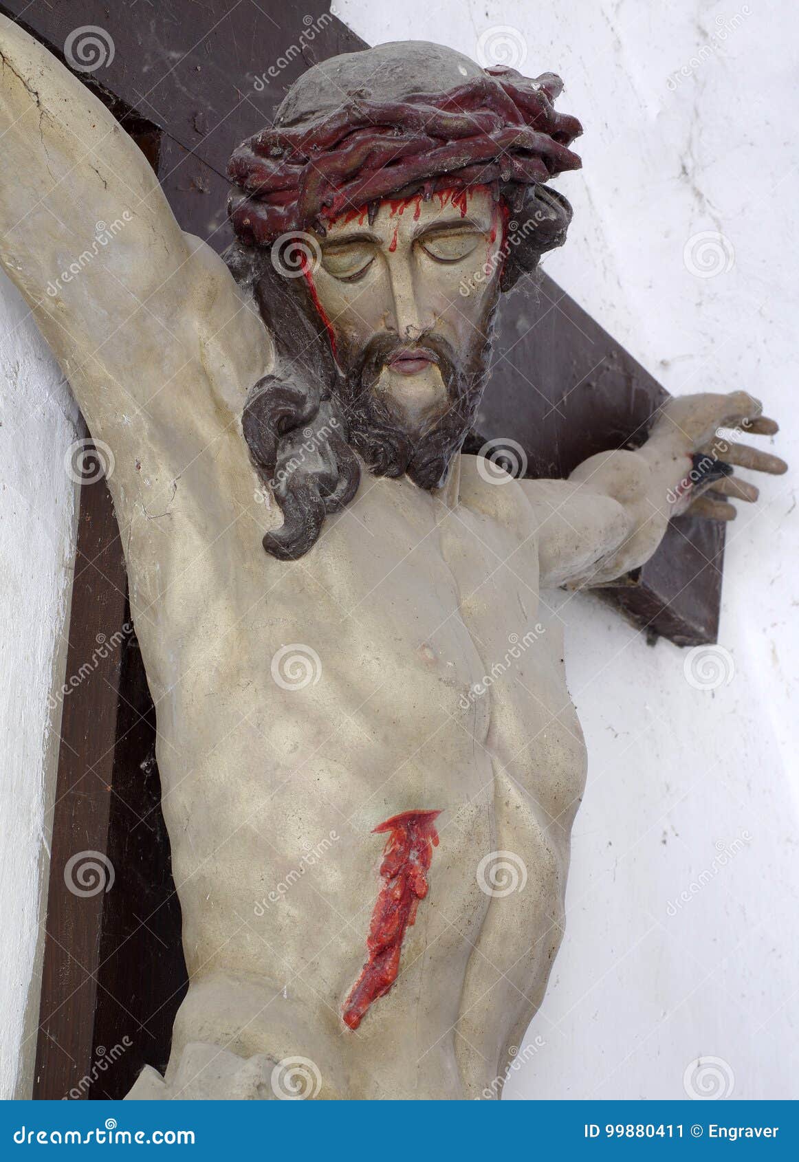 Jesus on the Cross Art Objects Stock Image - Image of faith, jesus ...
