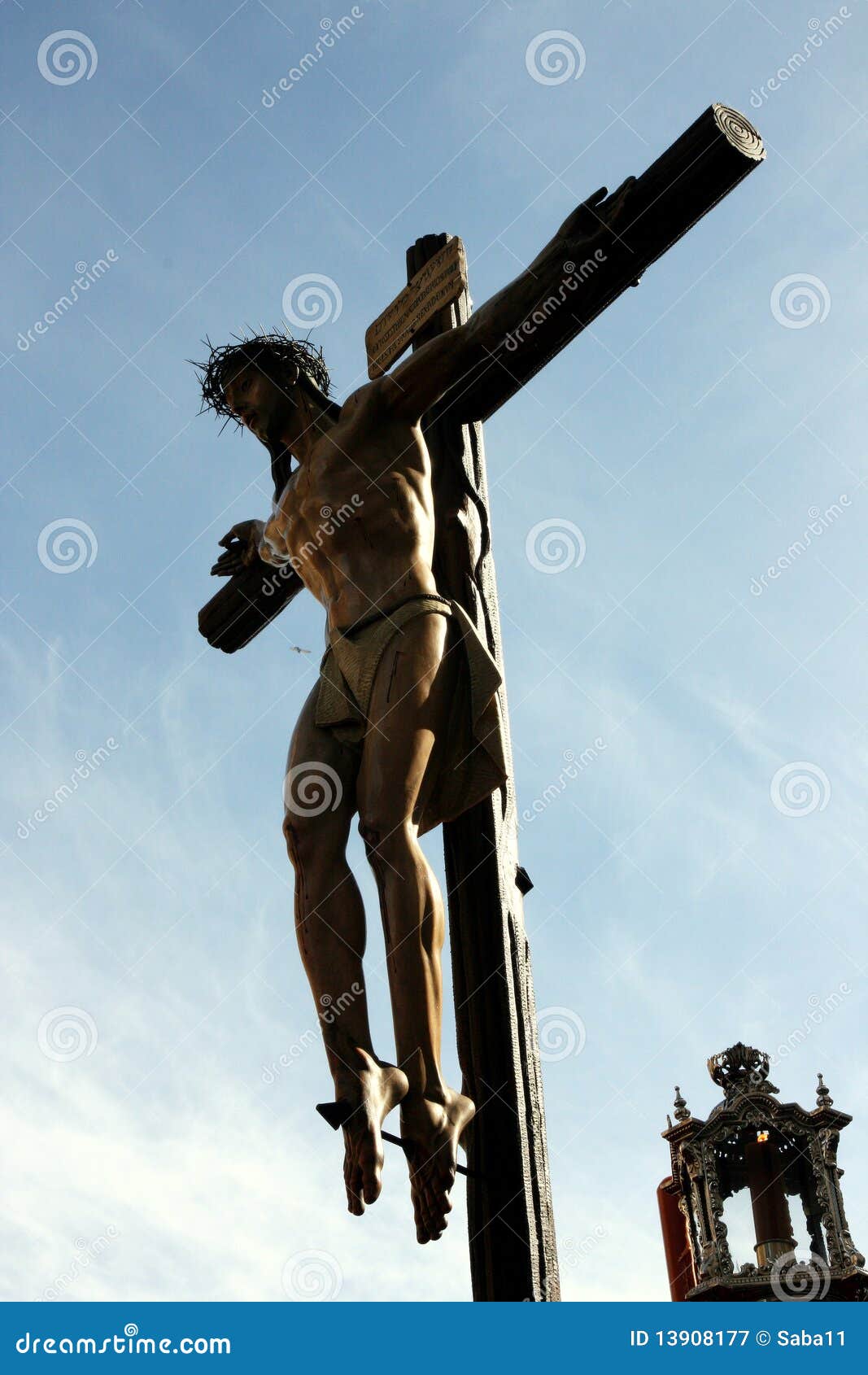Jesus Crucifix, Religious Celebration Stock Image - Image of amcient ...