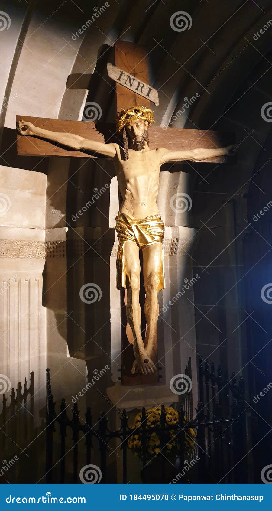 Jesus Crucifix For Us. Stock Photography | CartoonDealer.com #184495070