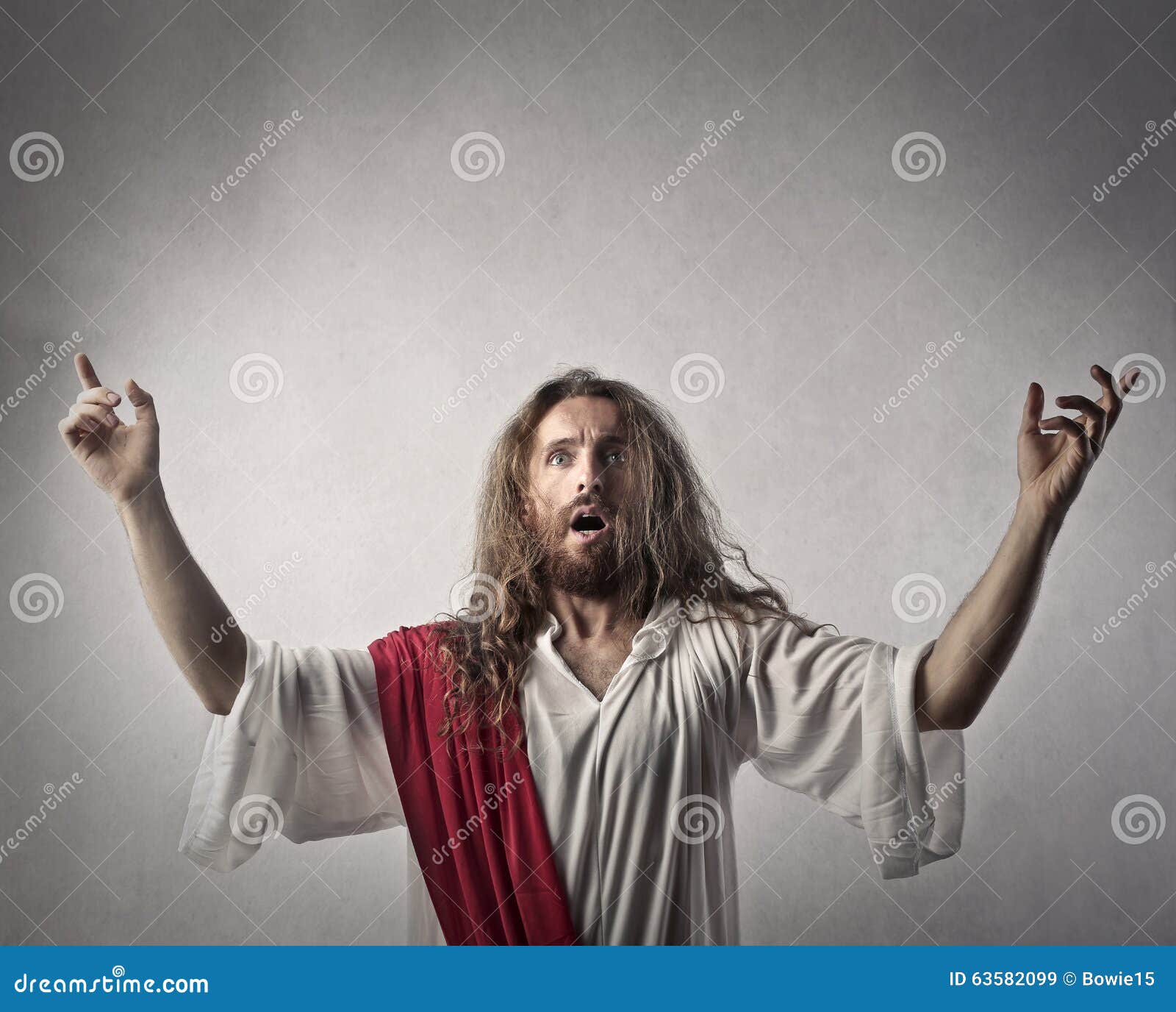 Jesus, Der Eine Predigt Tut Stockbild - Bild von religion, konzept ...