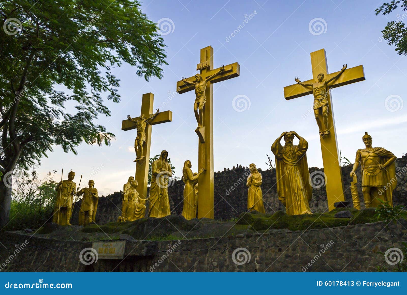 Jesus Dies On The Cross Royalty-Free Stock Photo | CartoonDealer.com ...