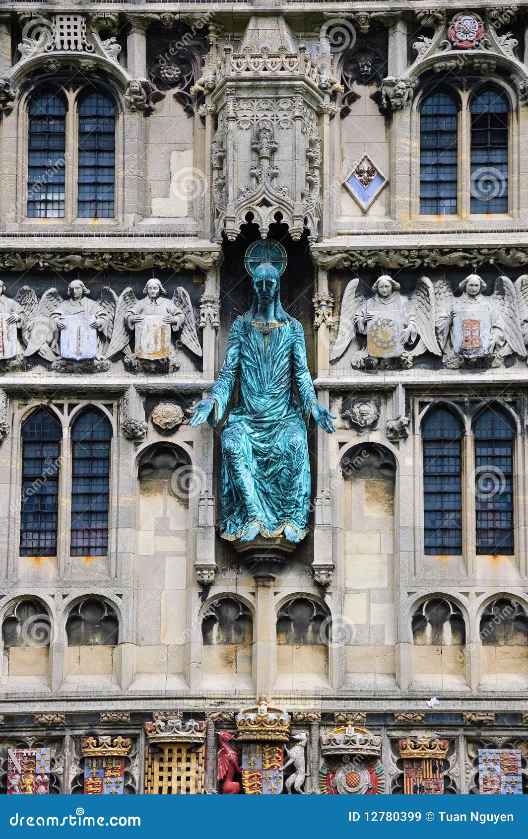 Jesus Gate stock image. Image of united, historic, england - 12780399