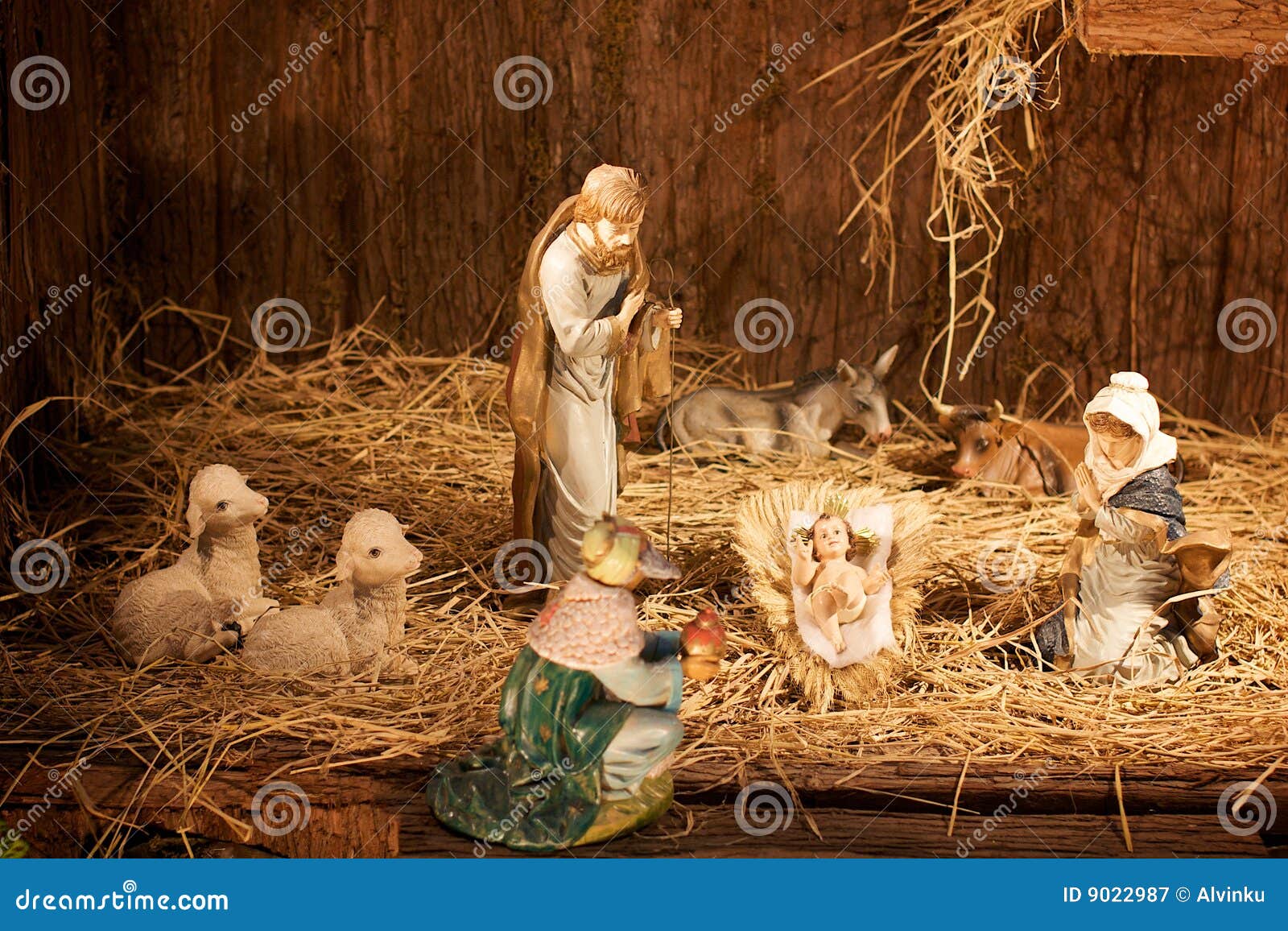 Jesus geboren stockbild. Bild von jesus, dezember, gott - 9022987