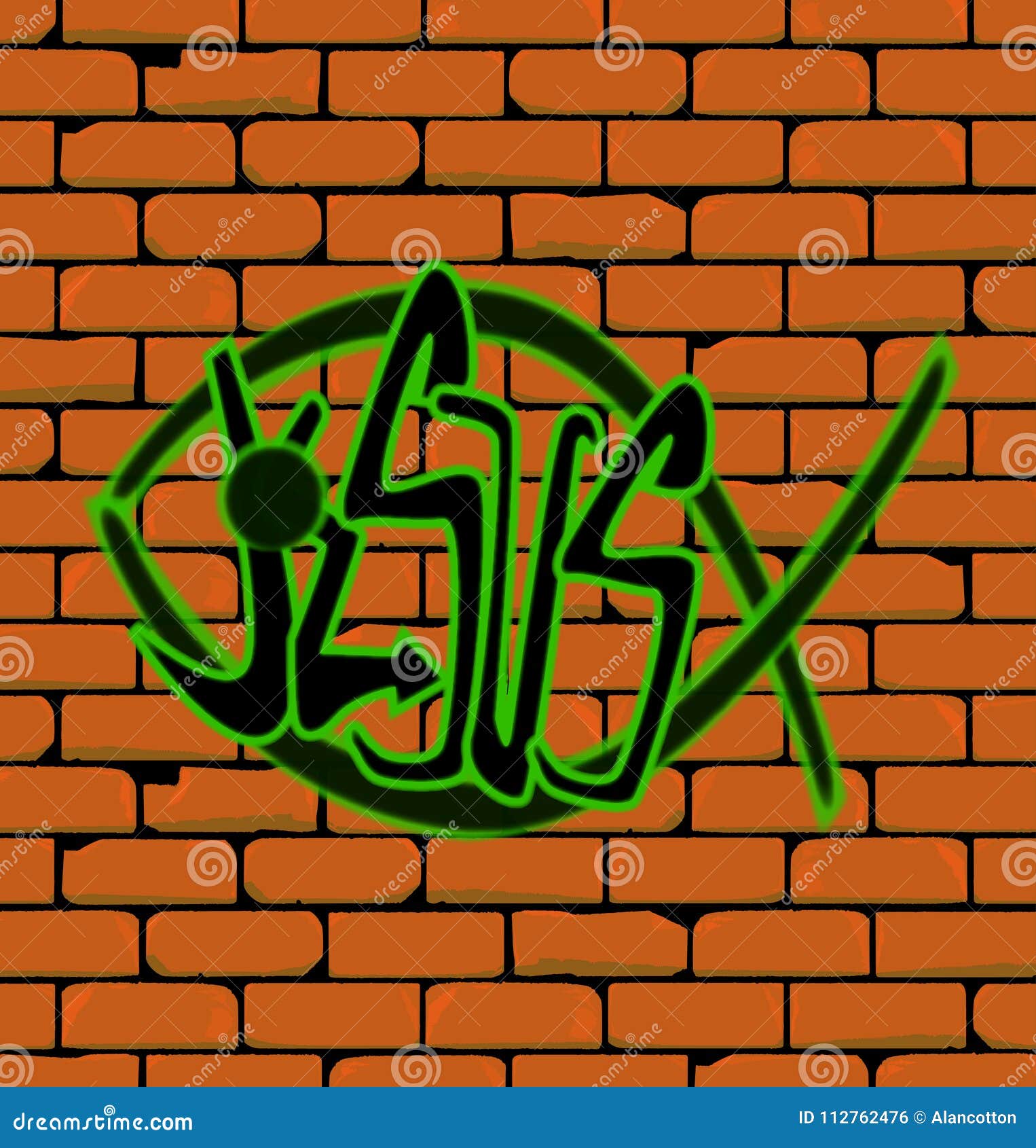 Jesus Graffiti Wall illustrazione vettoriale. Illustrazione di contesto ...